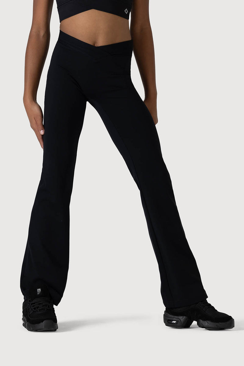 P5227G - Bloch Hope Full Length Girls High Cross Over Pant – Bloch ...